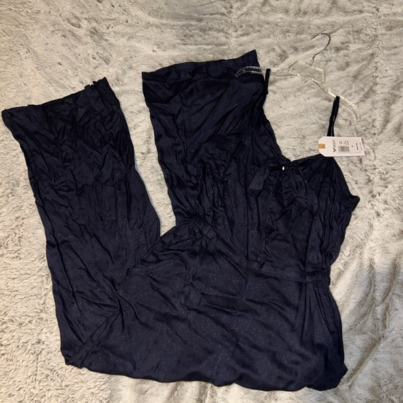 Roxy | Pants & Jumpsuits | Roxy Navy Blue Romper Size Small | Poshmark